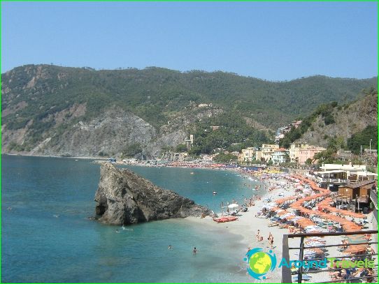 Gulf Of Genoa Beaches Italy